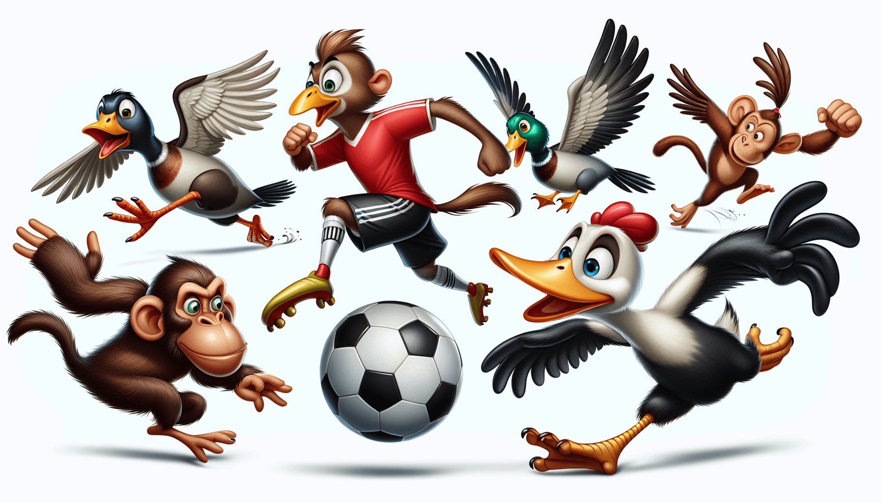 Top Football Match: Fowls vs Monkeys | Any Students